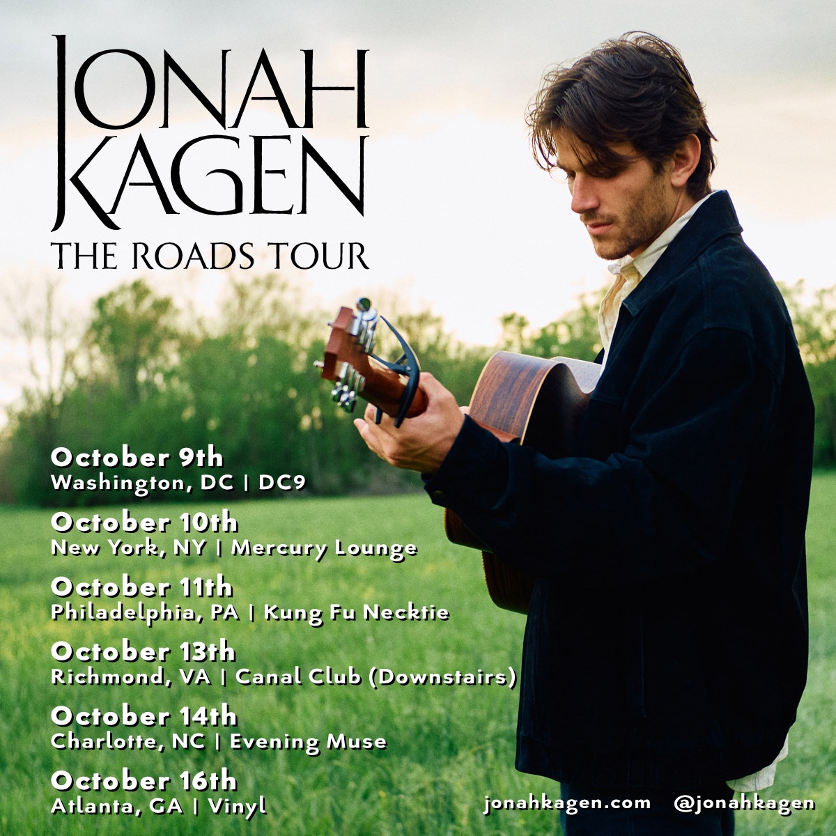 Jonah Kagen Announces First Ever Headlining Tour | The Whole Kameese
